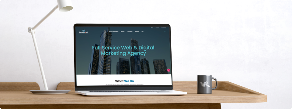 ZealousWeb's Revamped Website for a Modern Digital Journey